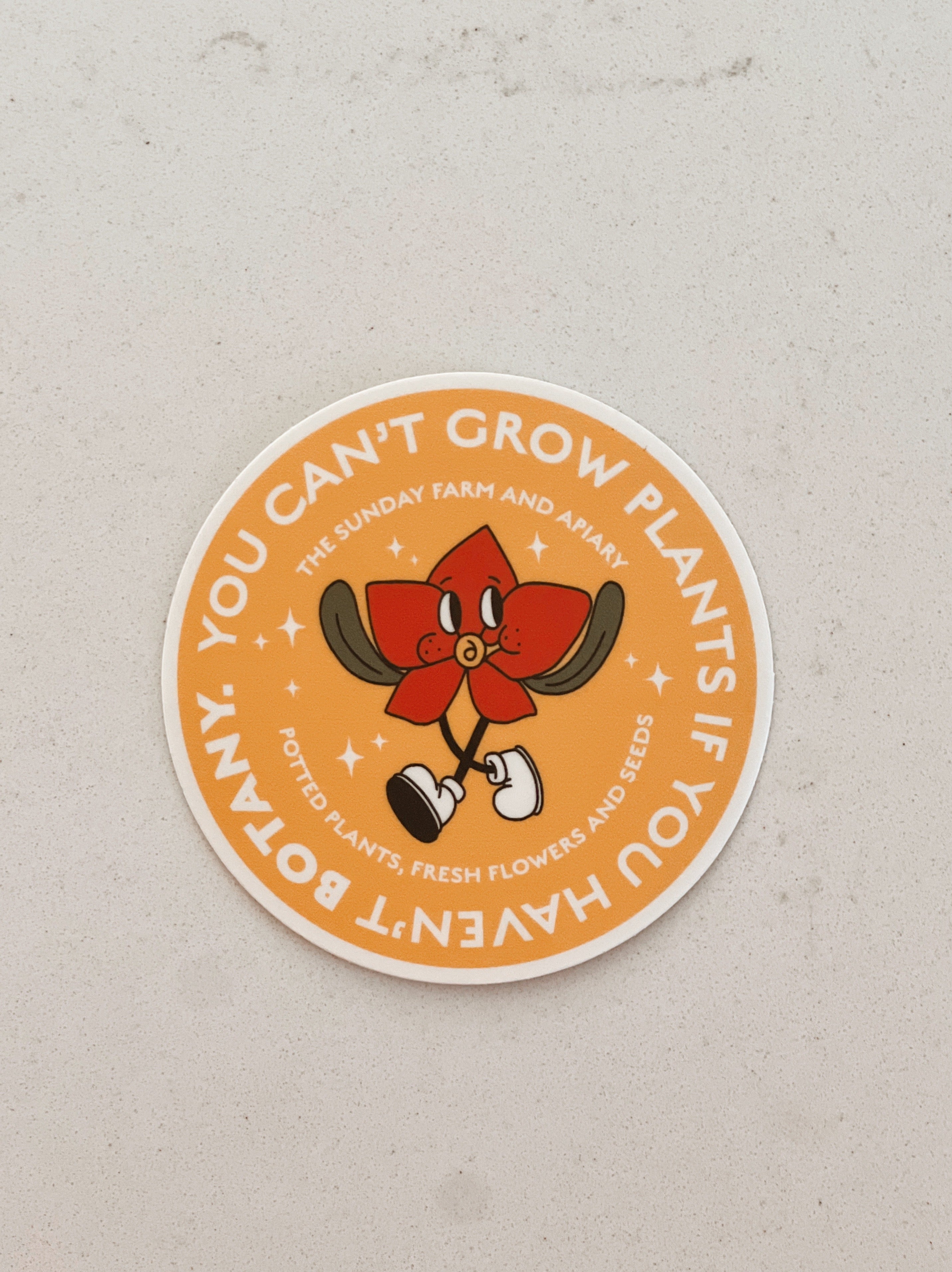 Botany Vinyl Sticker – The Sunday Seed & Market