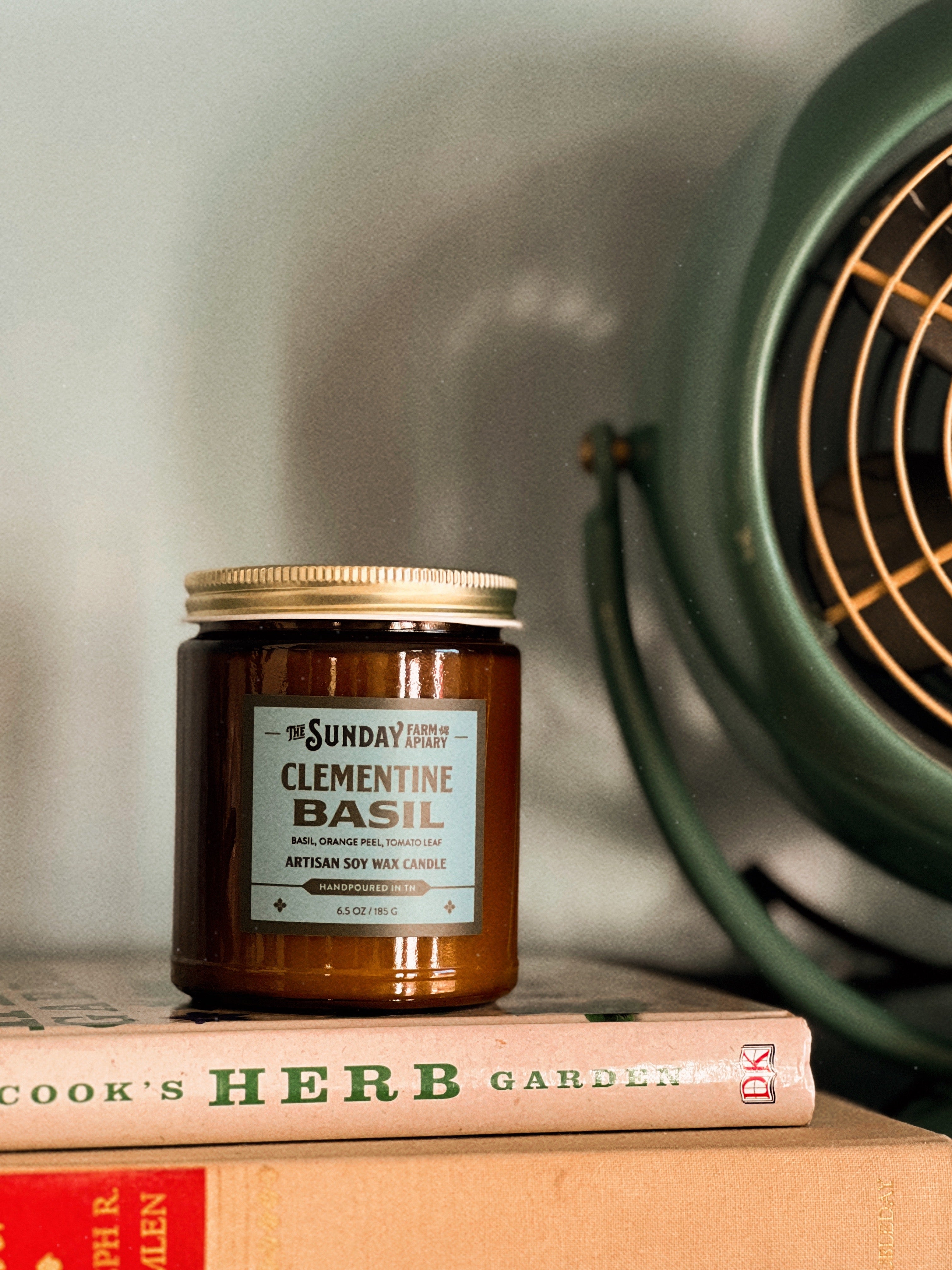Clementine Basil Candle – The Sunday Seed & Market